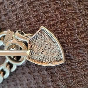 Stigma | Accessories | Stigma Curb Chain Fleurdelis Shield Braclet ...